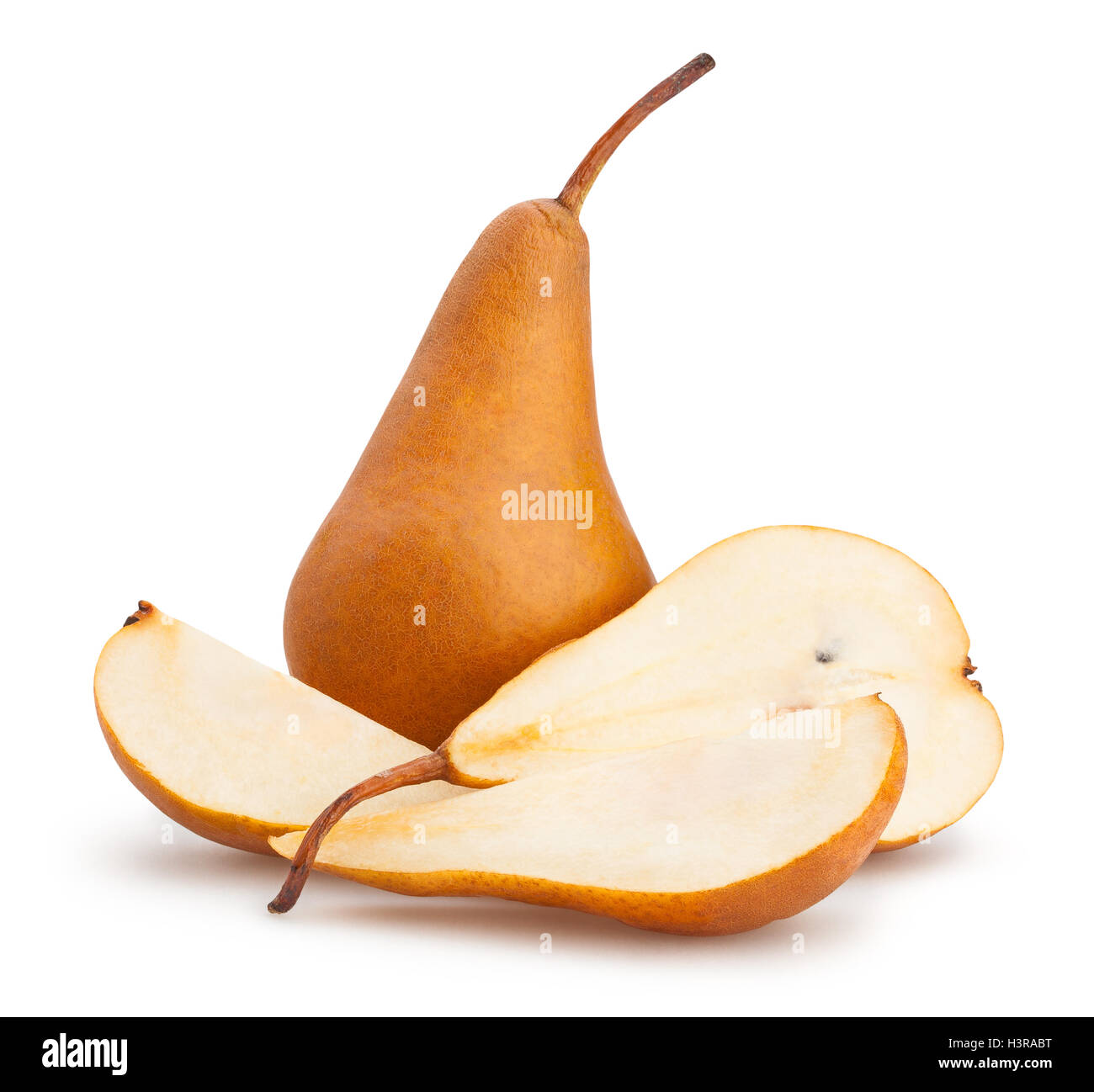Pears sliced hi-res stock photography and images - Alamy