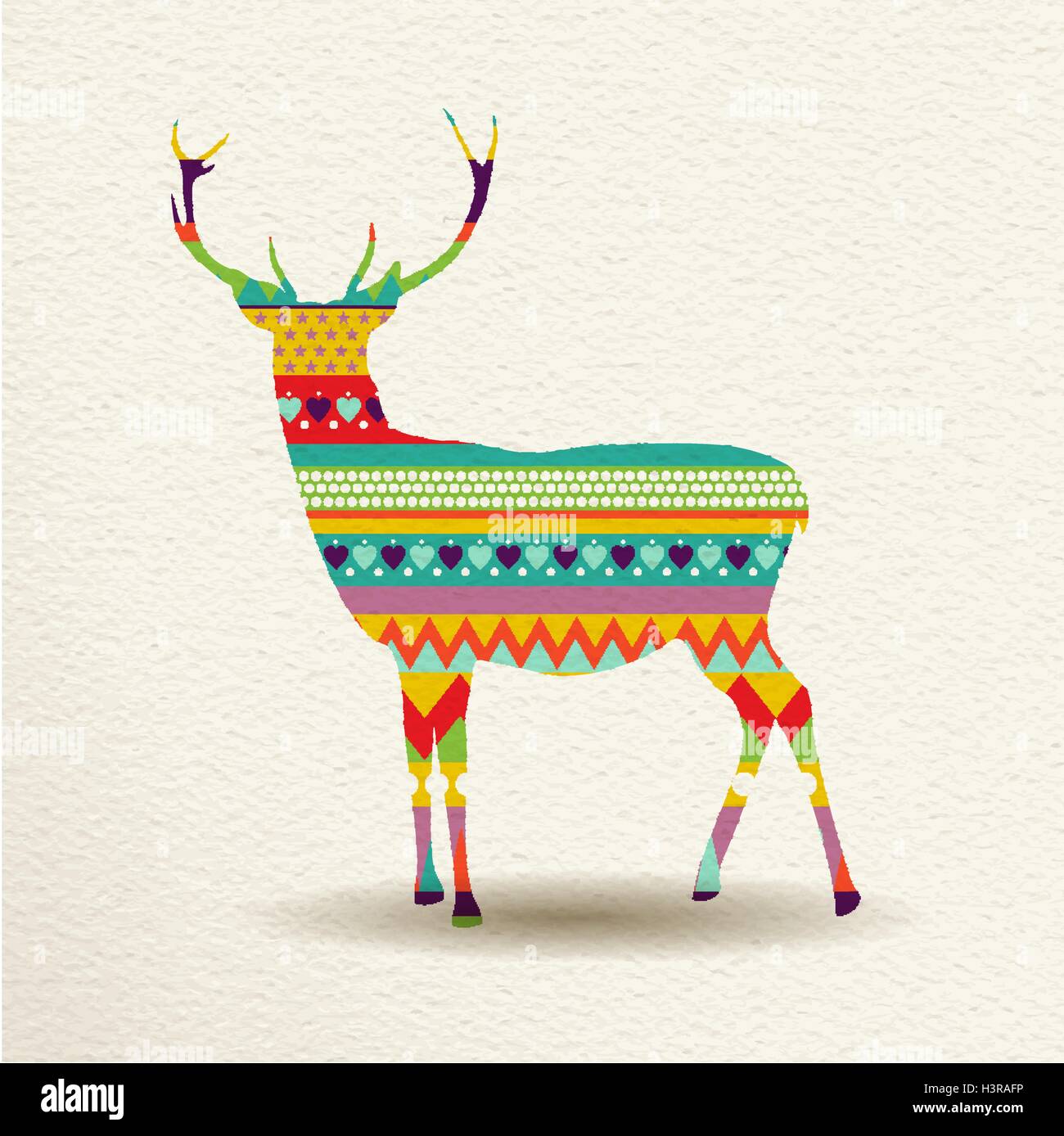 Deer vector vectors hi-res stock photography and images - Alamy