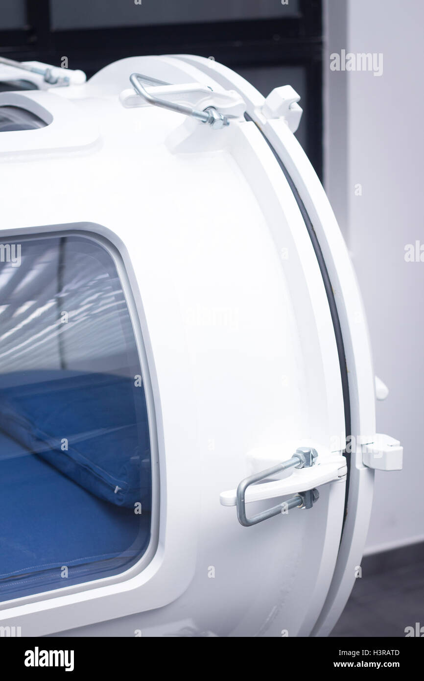 HBOT hyperbaric oxygen therapy chamber tank in hopsital medical center ...