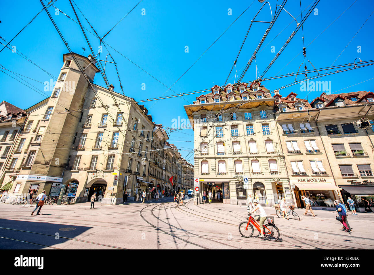 Bern city street hi-res stock photography and images - Alamy