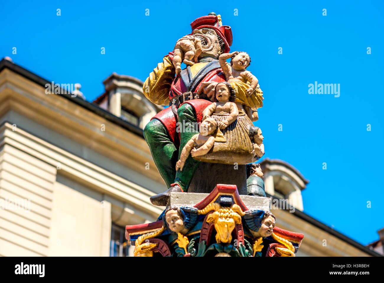 Child eater fountain bern hi-res stock photography and images - Alamy