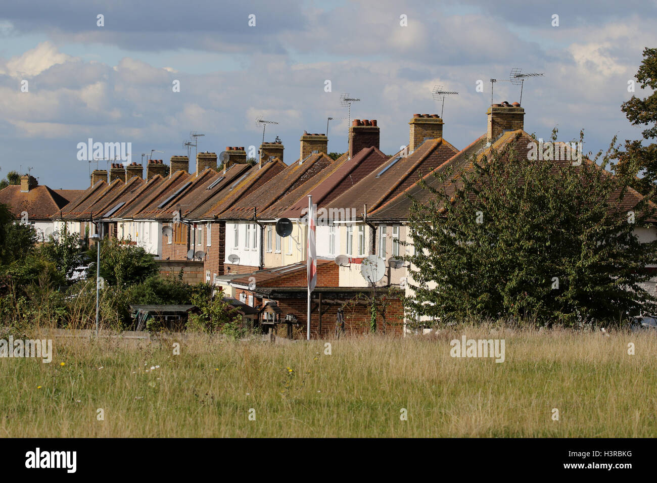COUNCIL HOUSE ESTATE Stock Photo - Alamy