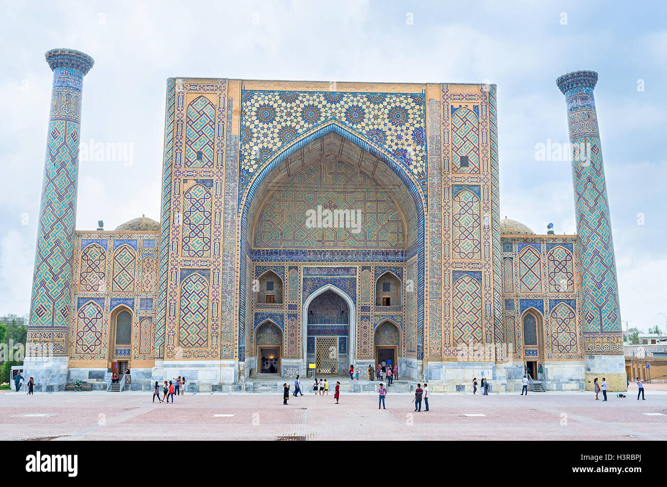 The museum complex of the Registan Square is the most popular ...