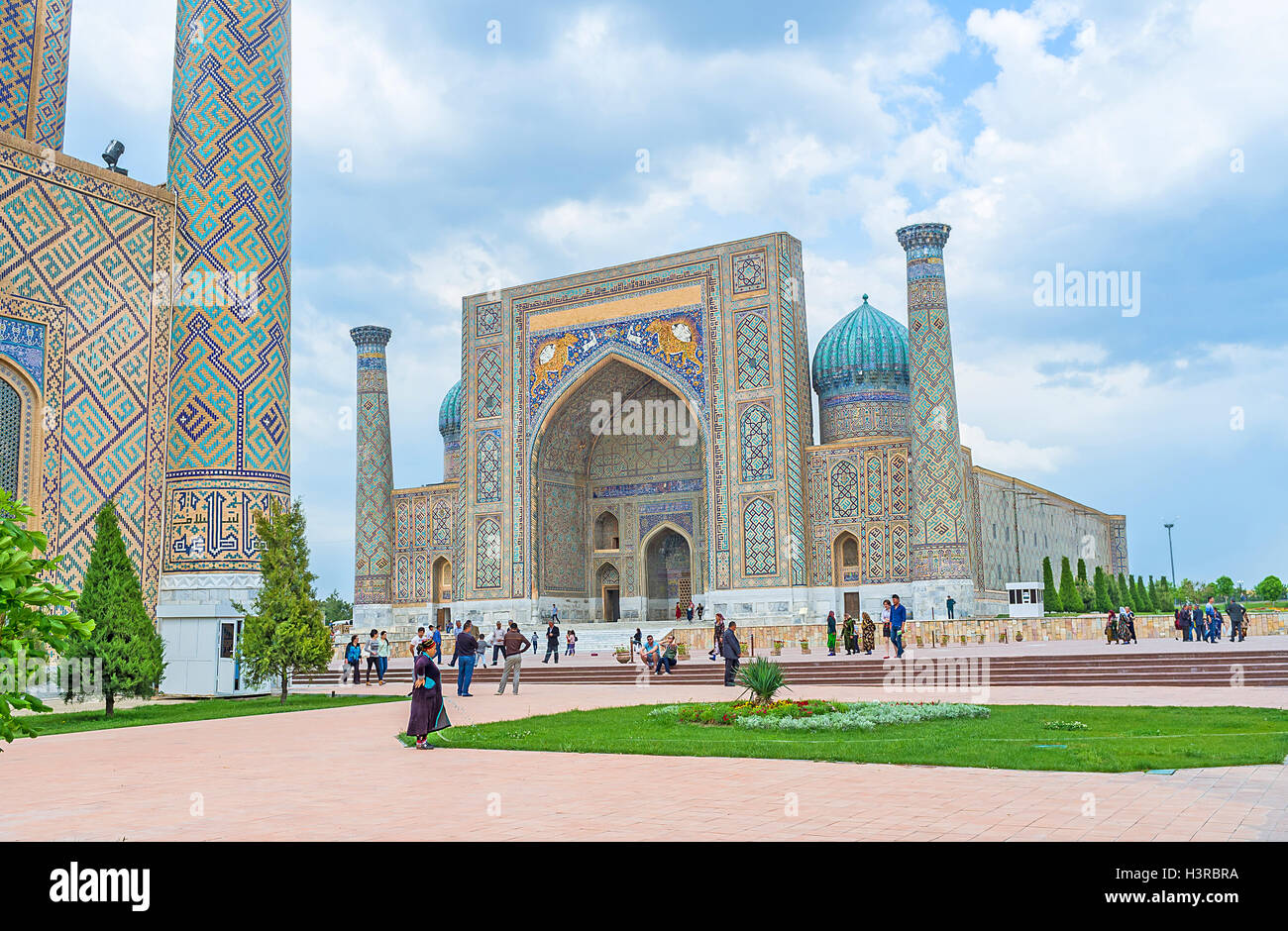 The Registan Square complex is the notable landmark of the country in ...