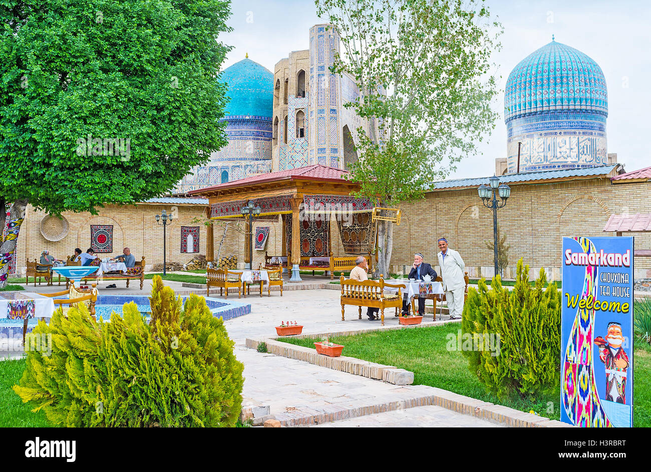 Restaurant uzbekistan in hi-res stock photography and images - Alamy