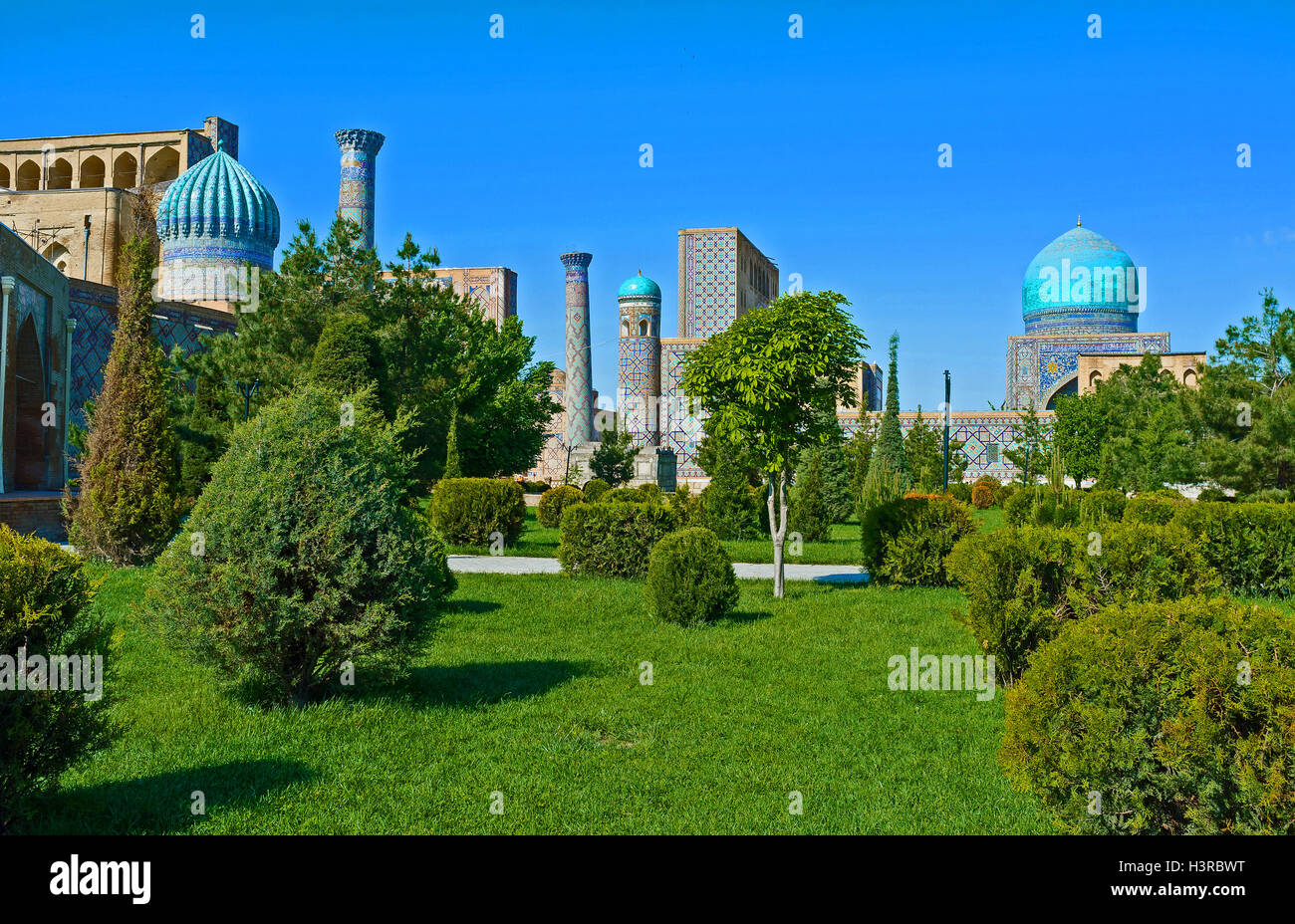 The lush and perfect landscaped shady gardens are the proud of ...