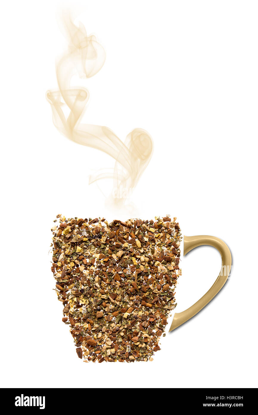 Cup delicious tea ginger Cut Out Stock Images & Pictures - Alamy