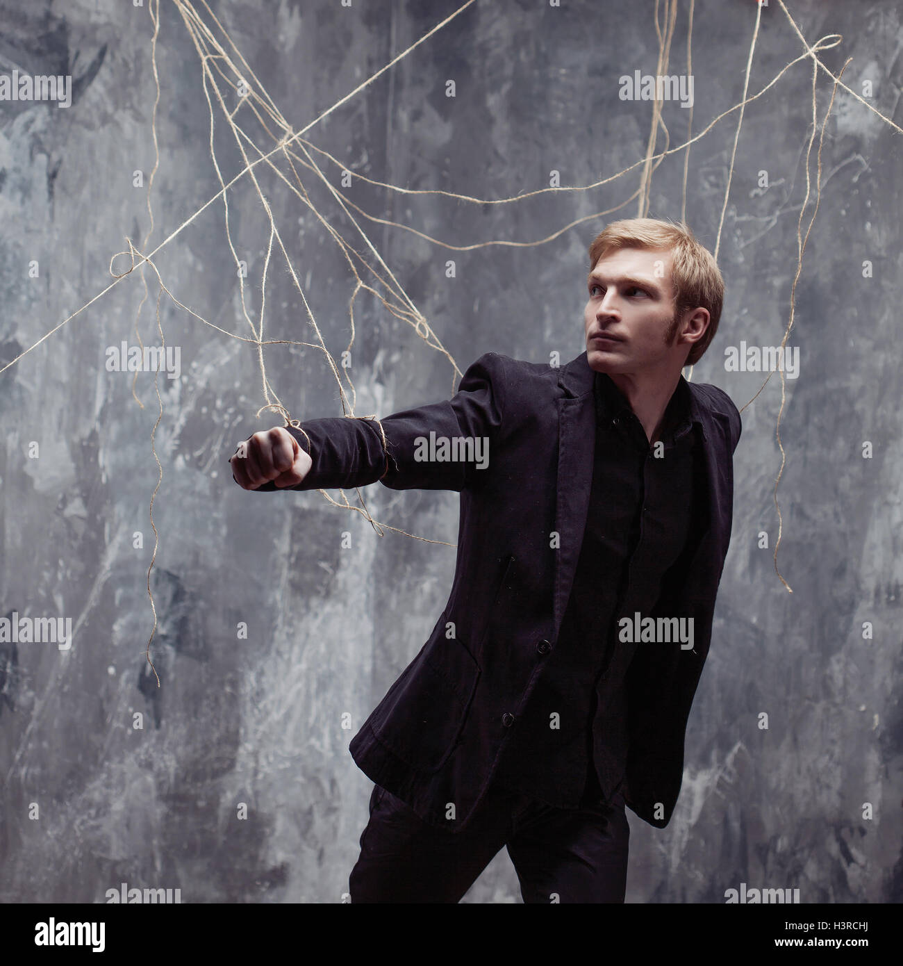 Pulling something hi-res stock photography and images - Alamy