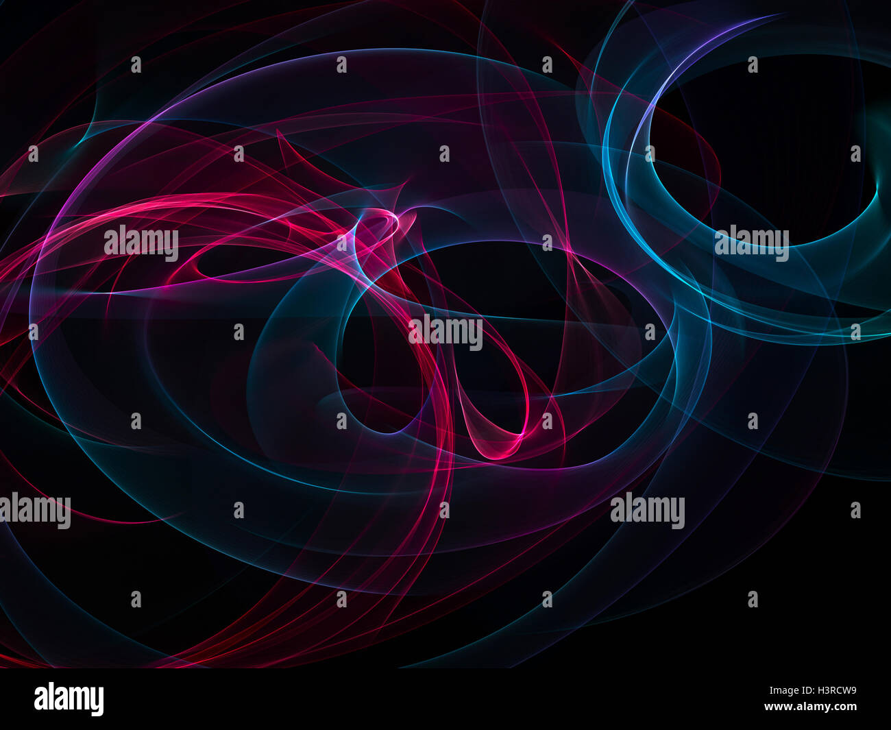 abstract colorful twisted waves Stock Photo - Alamy