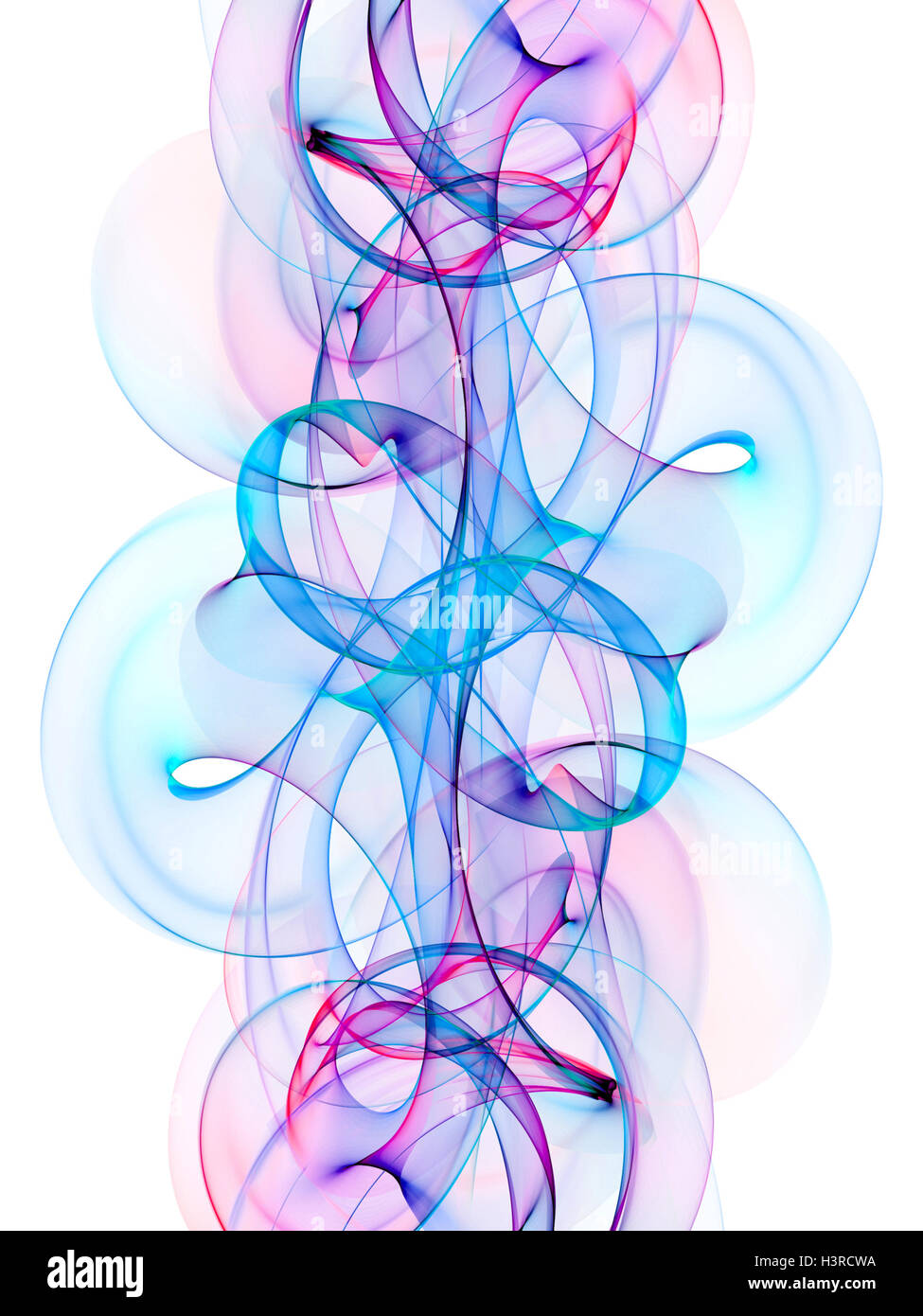 abstract colorful twisted waves Stock Photo - Alamy