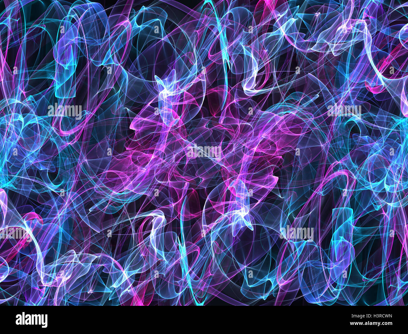 abstract colorful twisted waves Stock Photo - Alamy