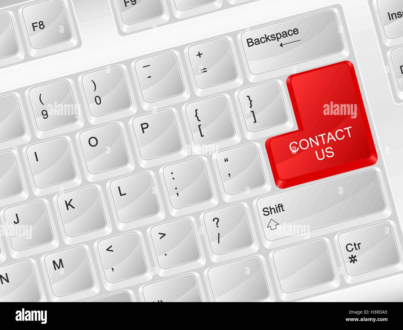 Computer contact hi-res stock photography and images - Alamy