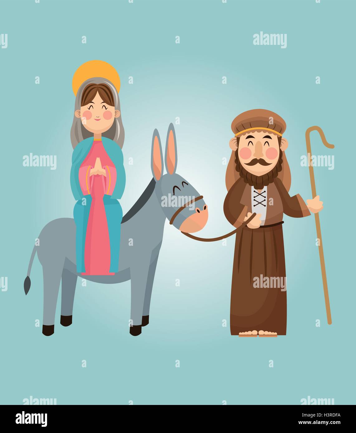 Joseph cartoon design hi-res stock photography and images - Alamy
