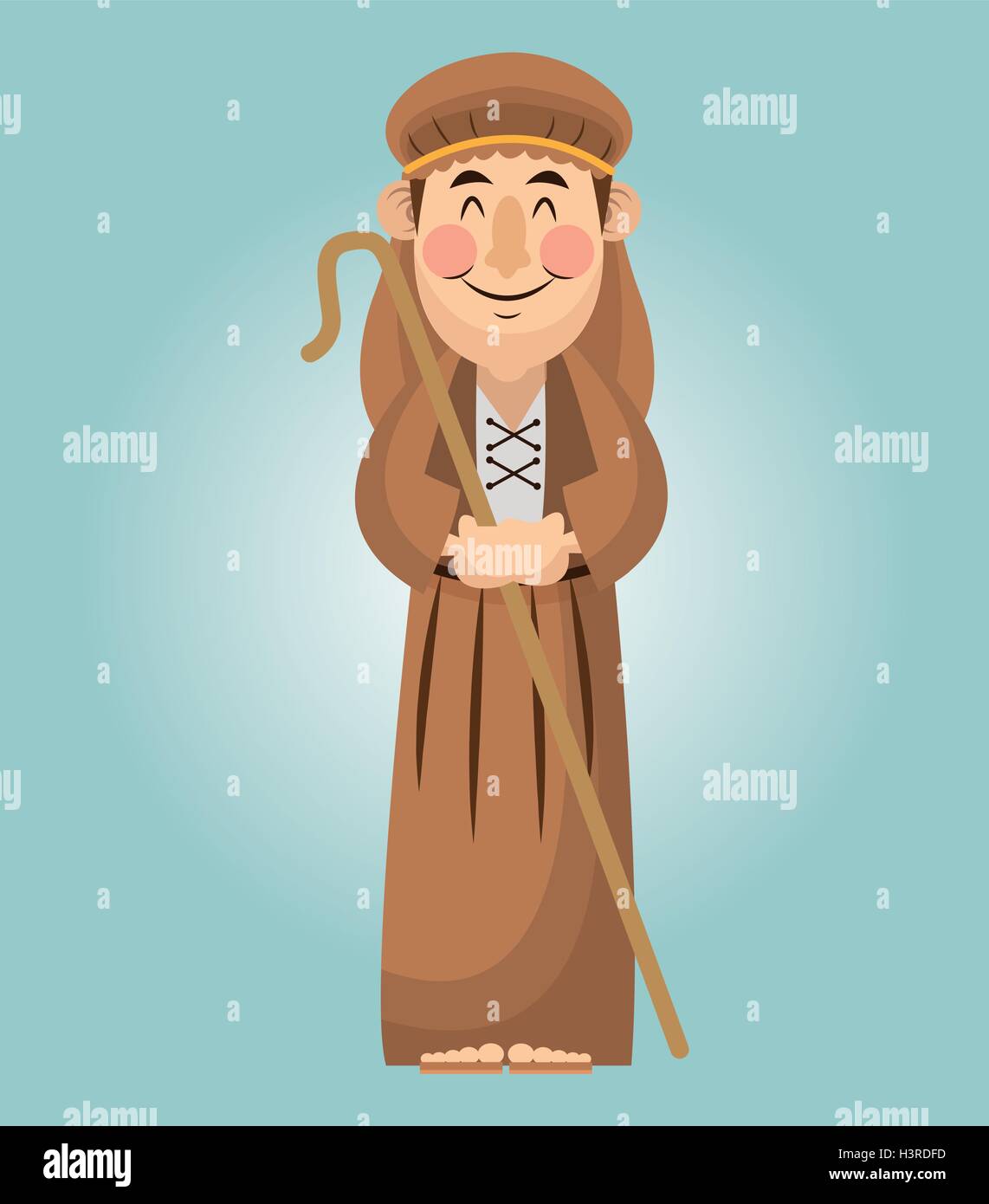 Shepherd cartoon design Stock Vector Image & Art - Alamy