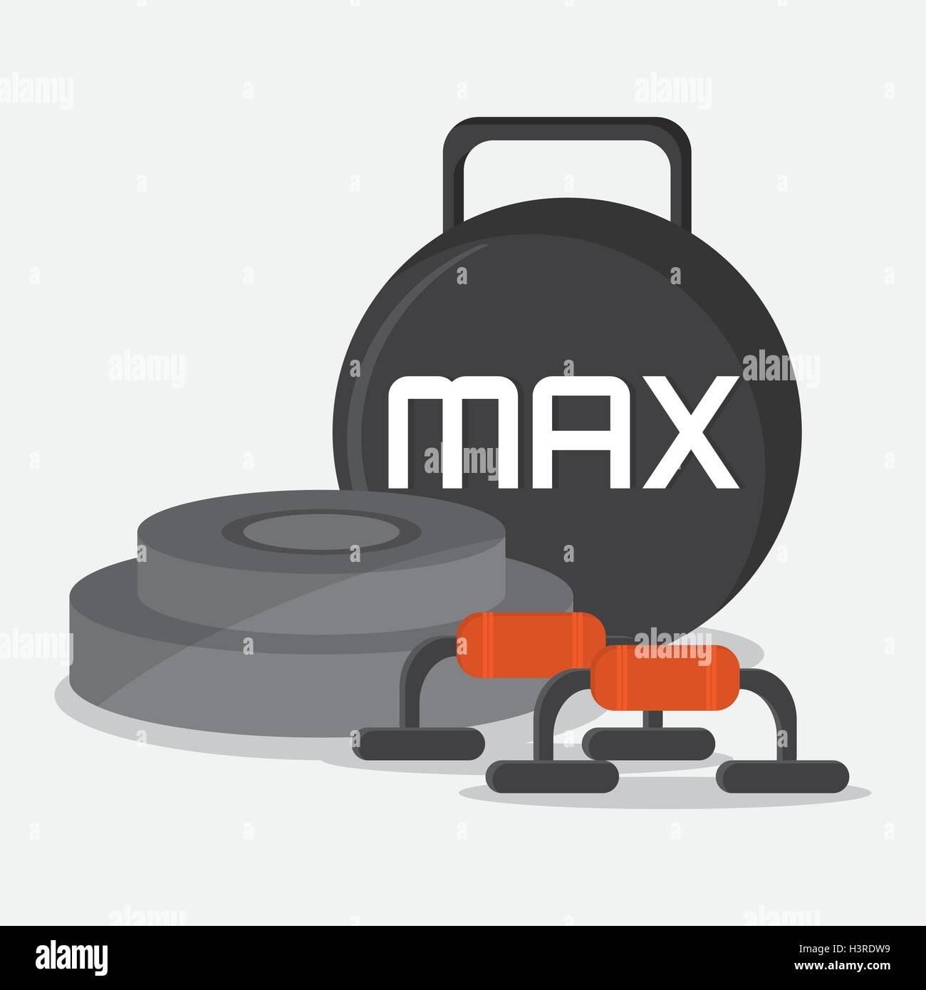 Weight and fitness design Stock Vector Image & Art - Alamy