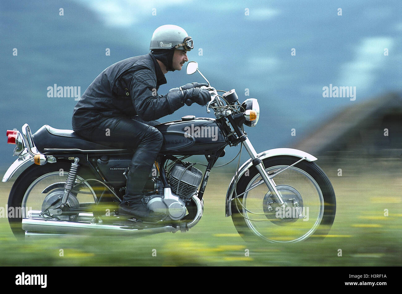 Motorcycle old timer hi-res stock photography and images - Alamy