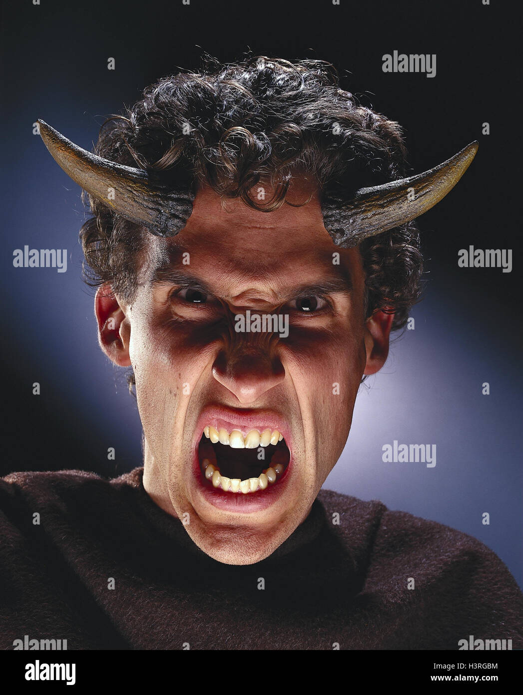 Devil - Portrait mb 93 A2 Stock Photo - Alamy