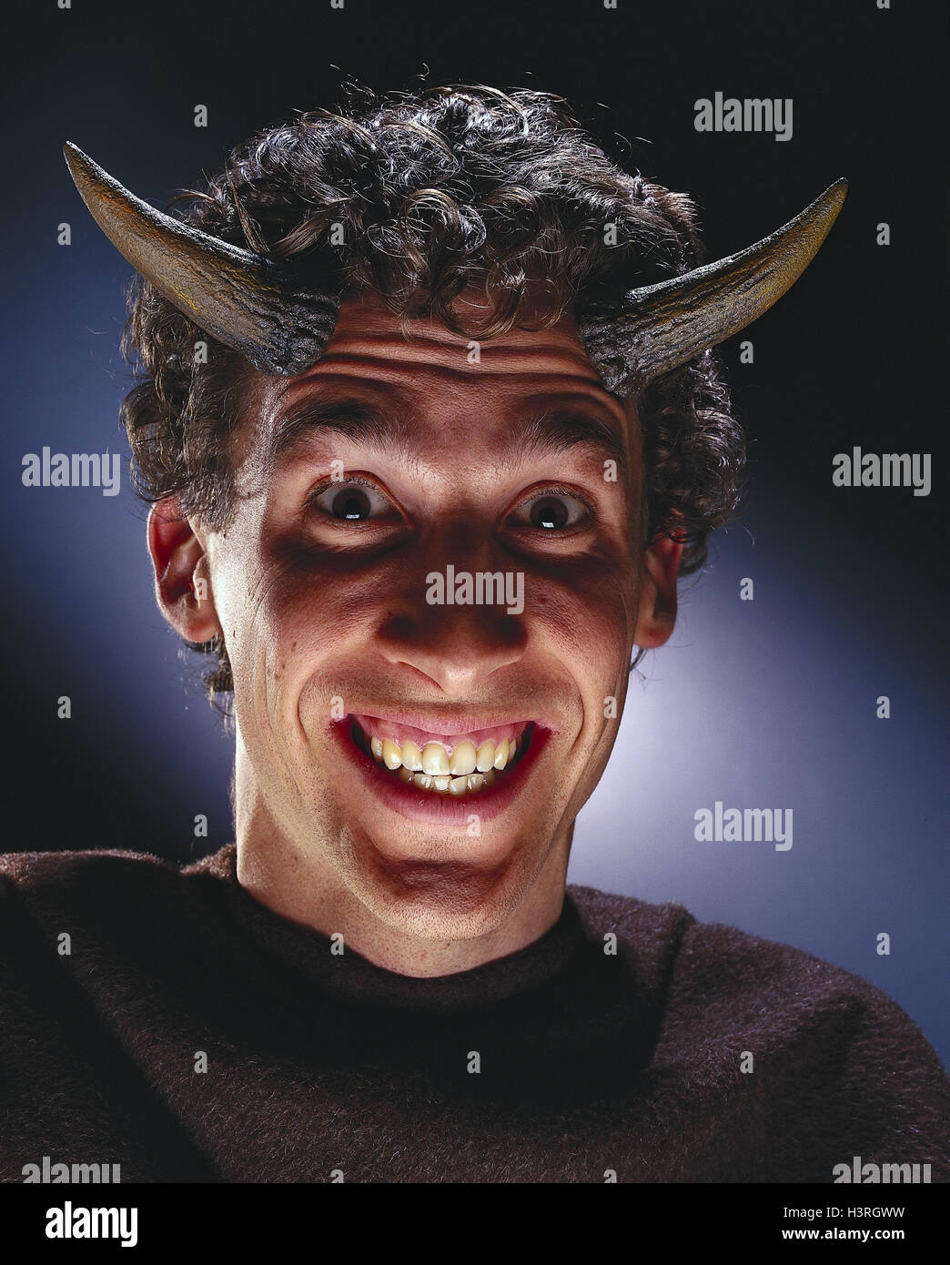 Devil - Portrait mb 286 A5 Stock Photo - Alamy