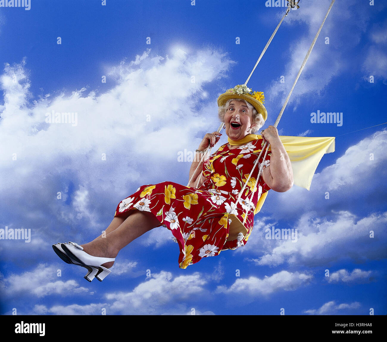 Sky swing hi-res stock photography and images - Alamy