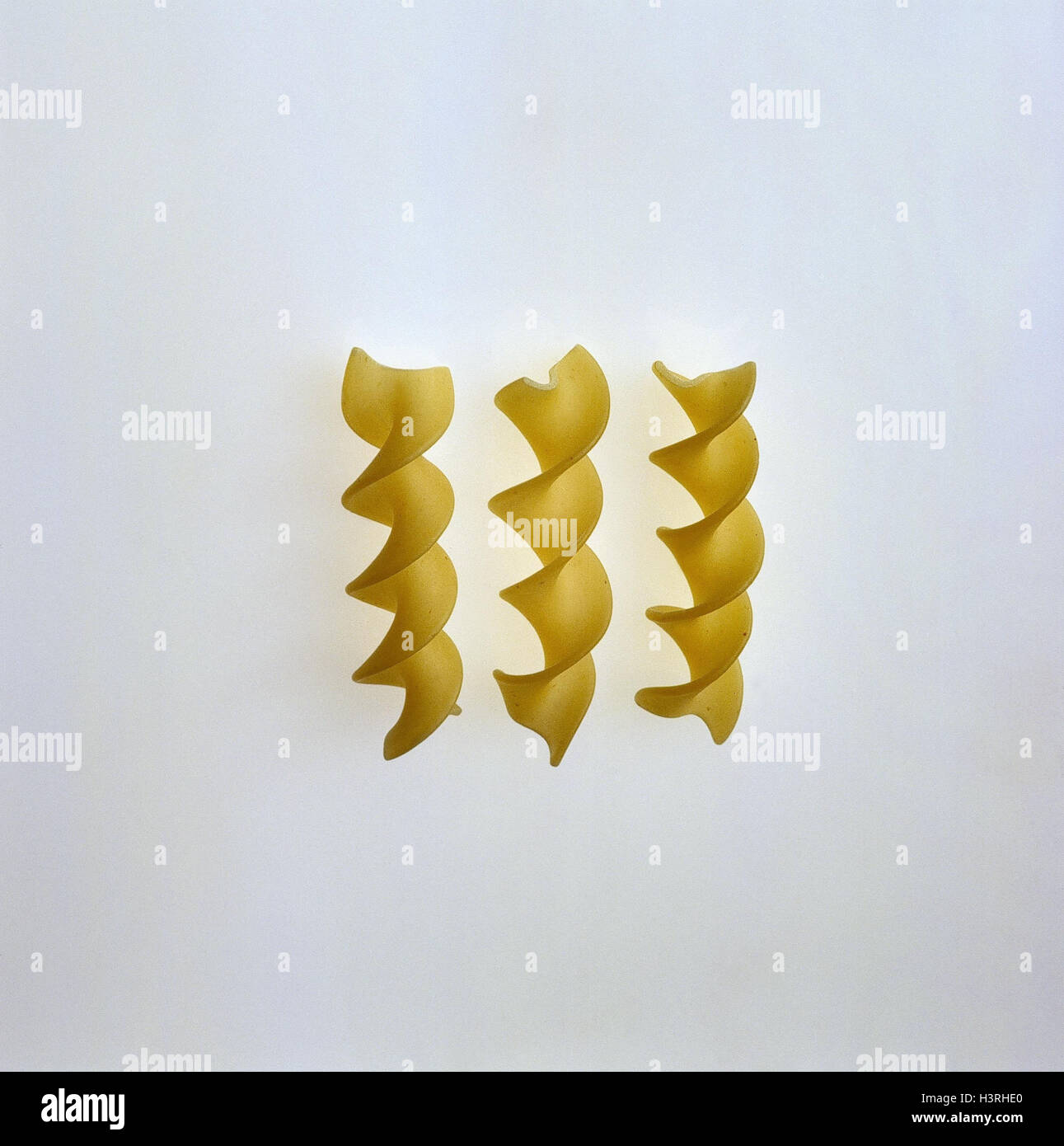 Spirelli pasta, three pastes, noodles, pasta, food, eat, noodle sort ...