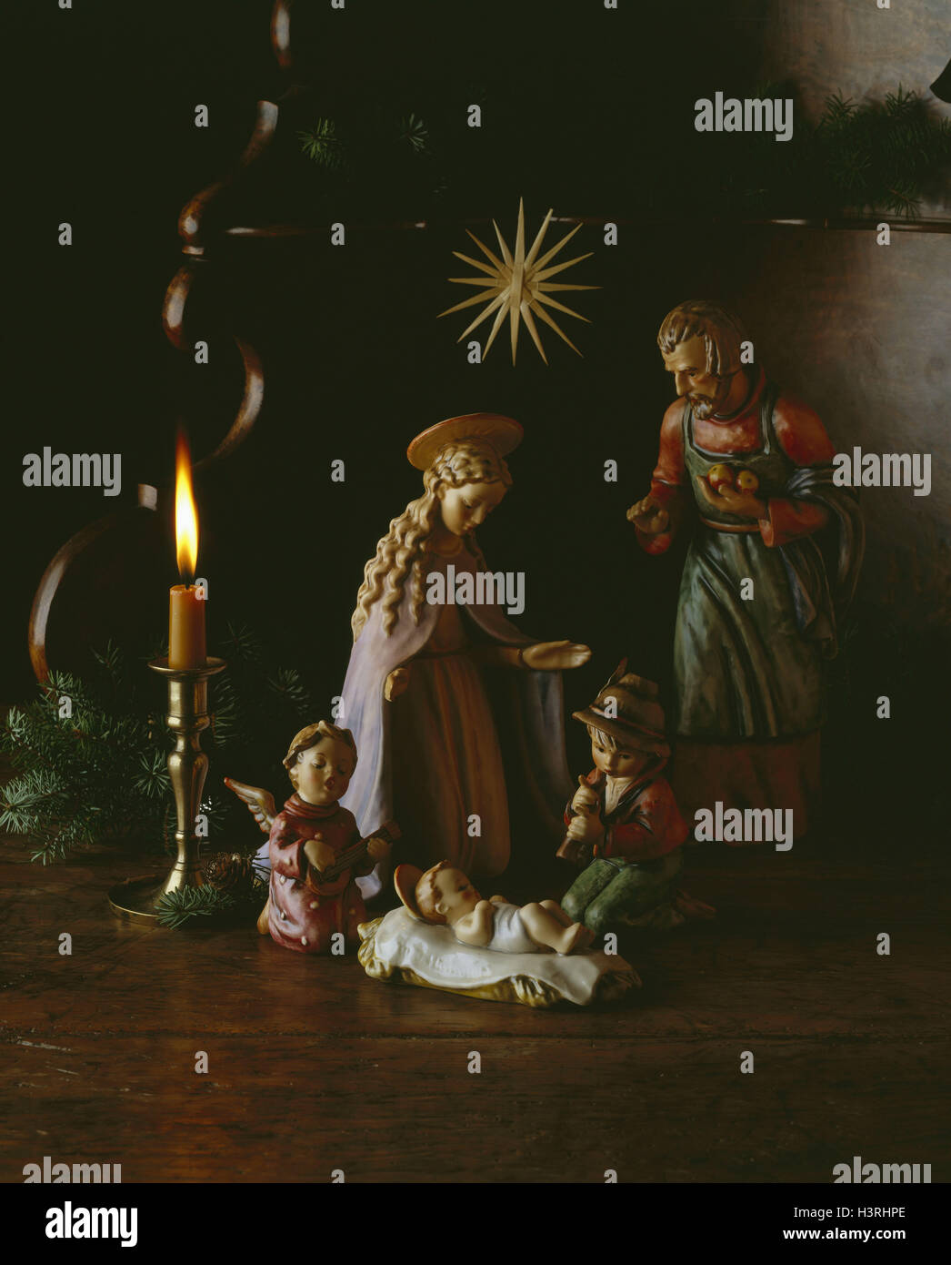 Shepherd Angel Nativity