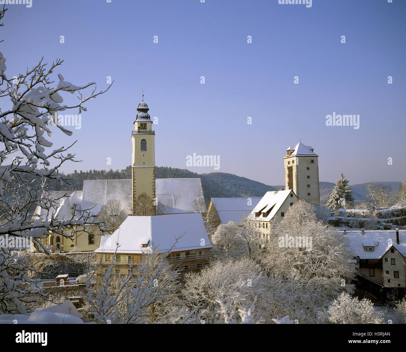 Baden baden germany winter town hi-res stock photography and images - Alamy