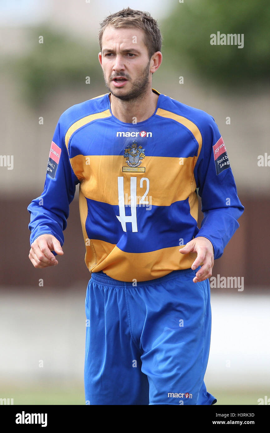 Danny Rafis of Romford - Romford vs Canvey Island - Pre-Season Football ...