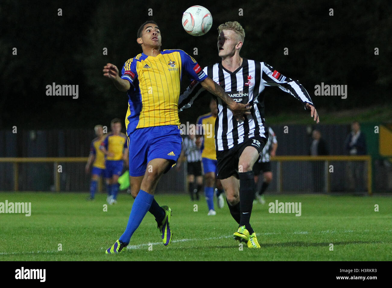 Hayes Thomas in action for Romford - Romford vs Dereham Town - Ryman ...