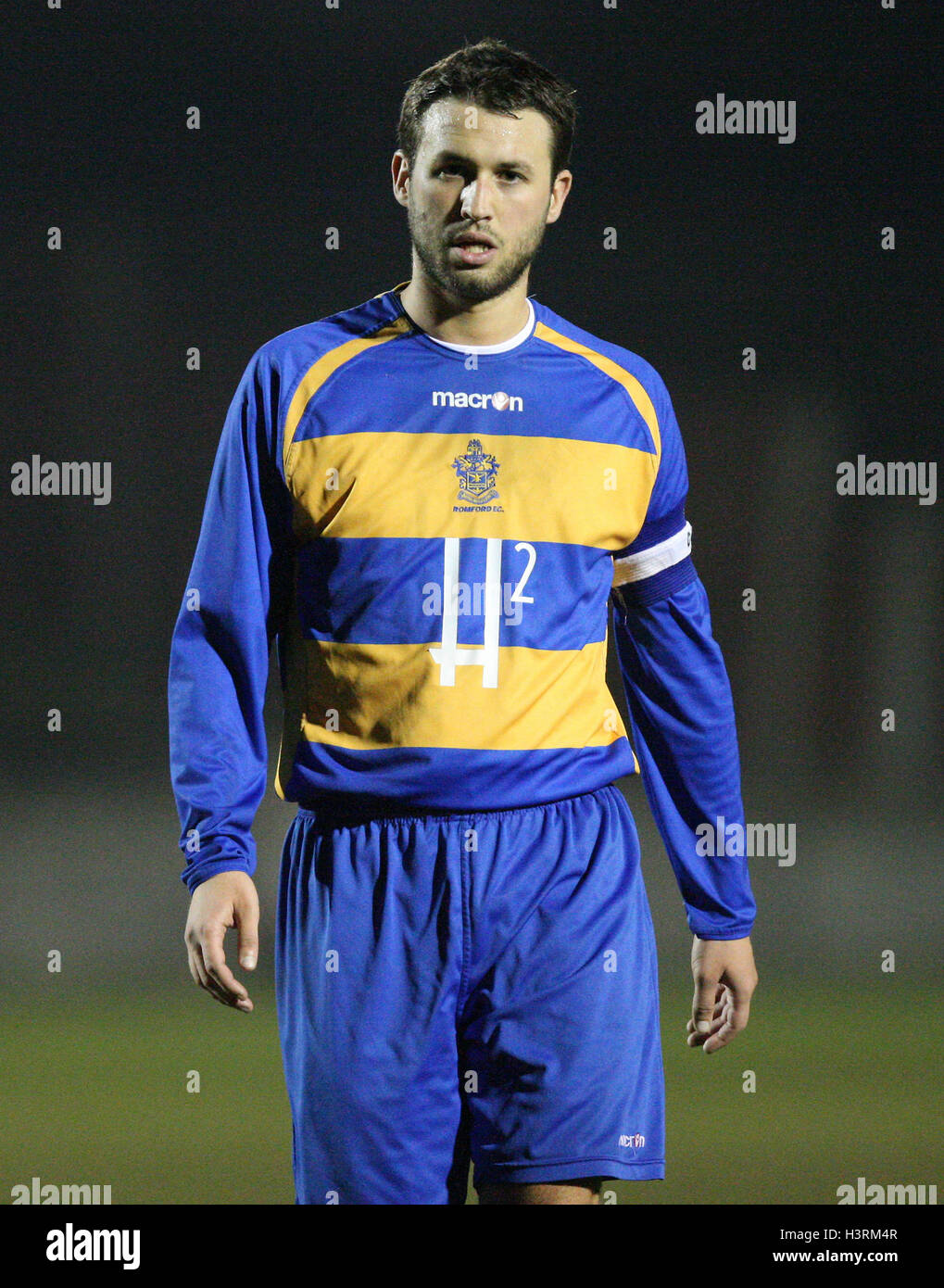 Ben Turner of Romford - Romford vs Enfield 1893 - Essex Senior League ...