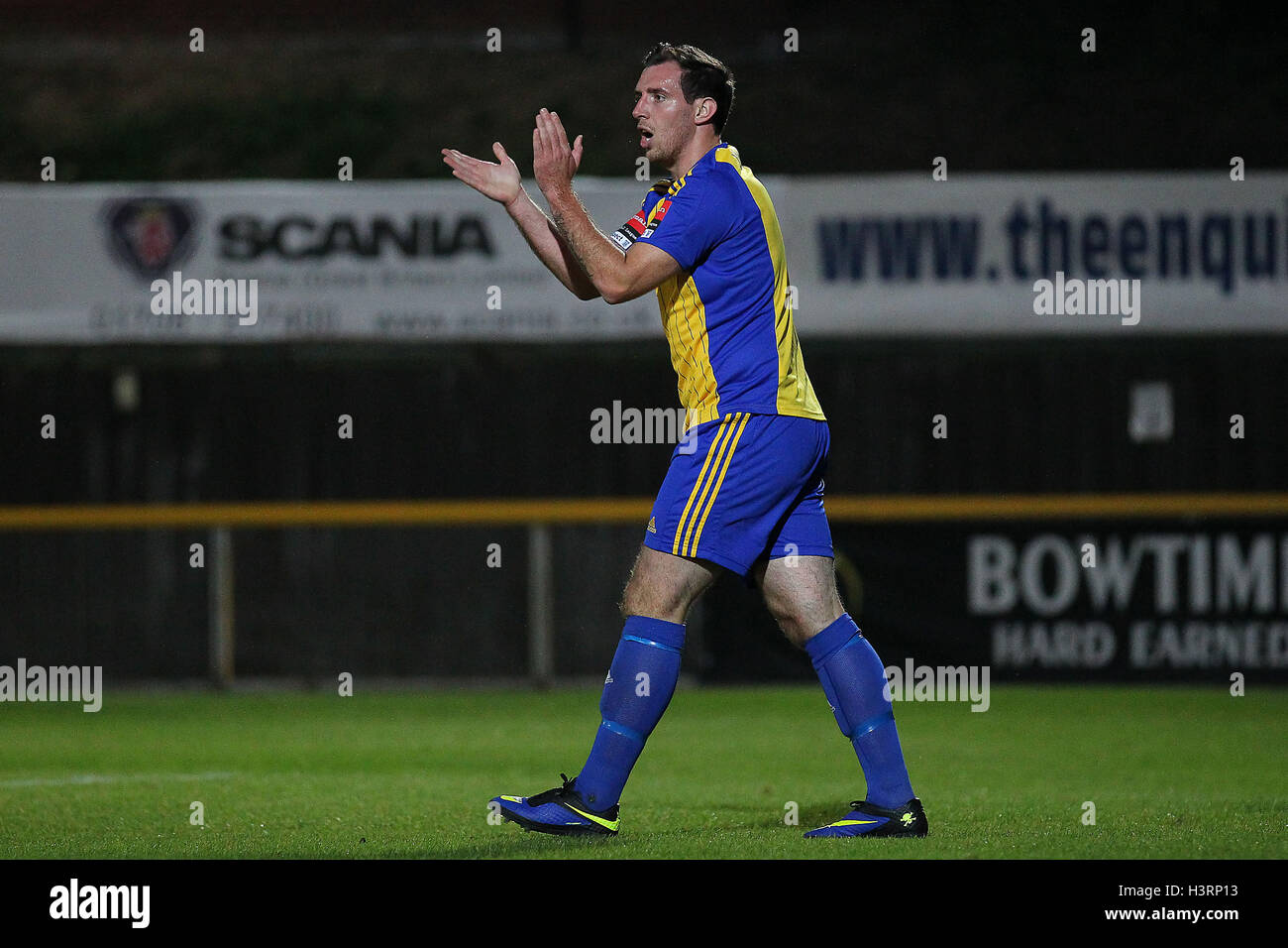 Nick Reynolds of Romford - Romford vs Redbridge - Ryman League Divison ...
