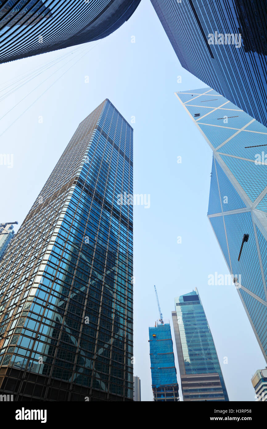Skyscraper from low angle Stock Photo - Alamy