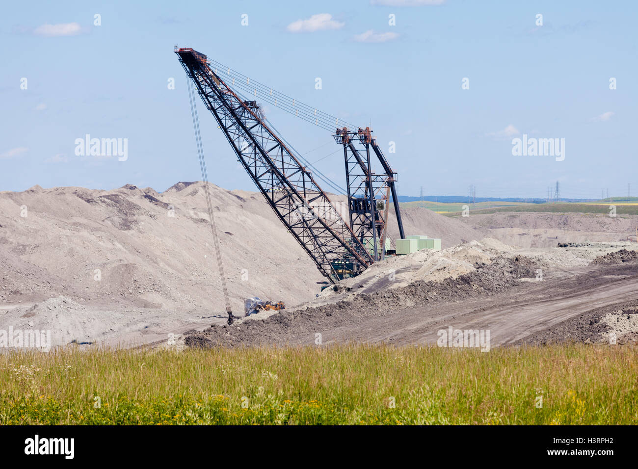 Tailing piles hi-res stock photography and images - Alamy