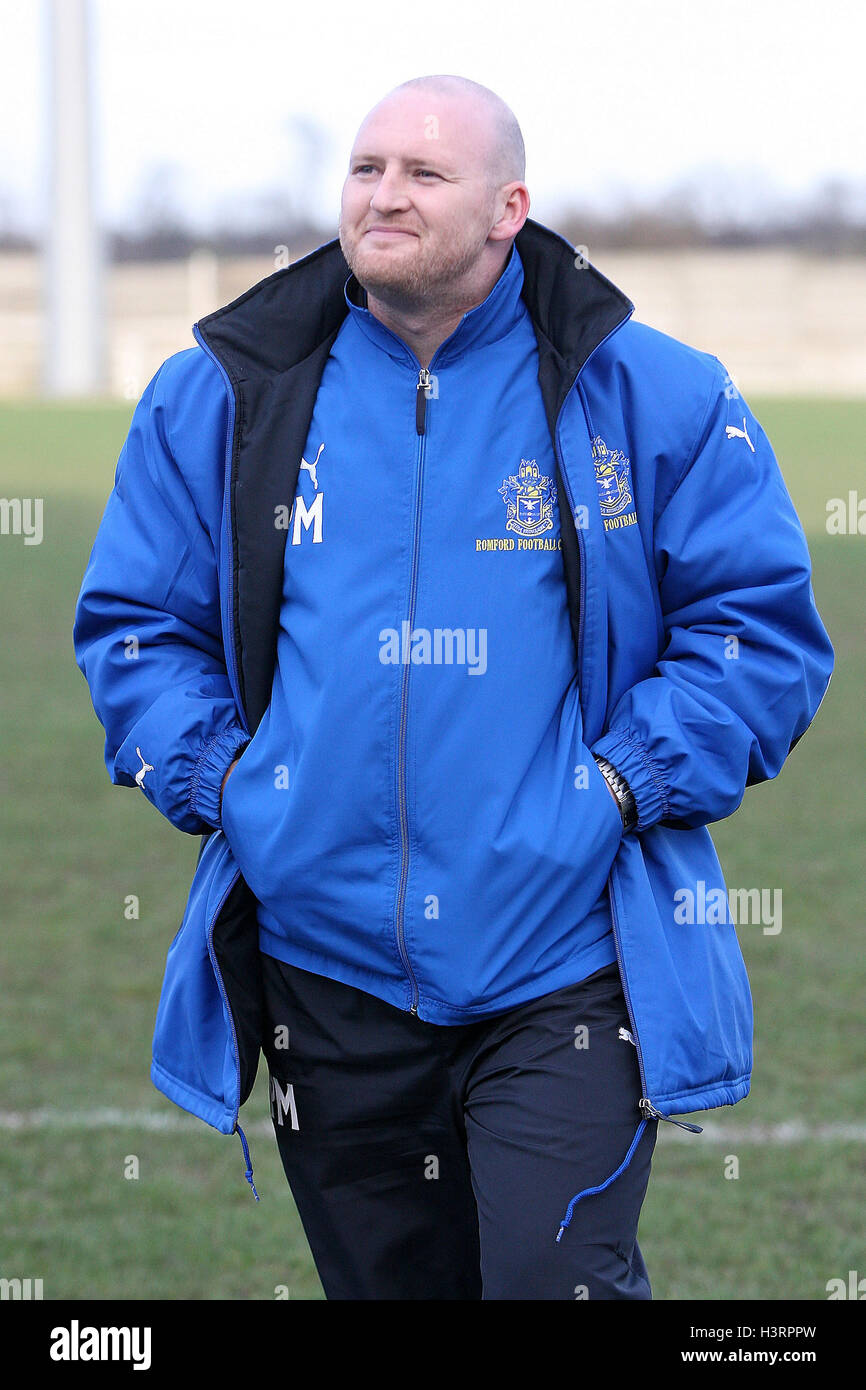 Romford manager Paul Martin enjoys his team's vital victory - Romford ...