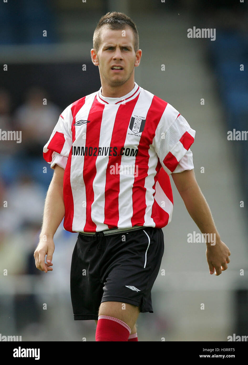Neil Matthews of Clapton - Romford vs Clapton - Essex Senior League at ...