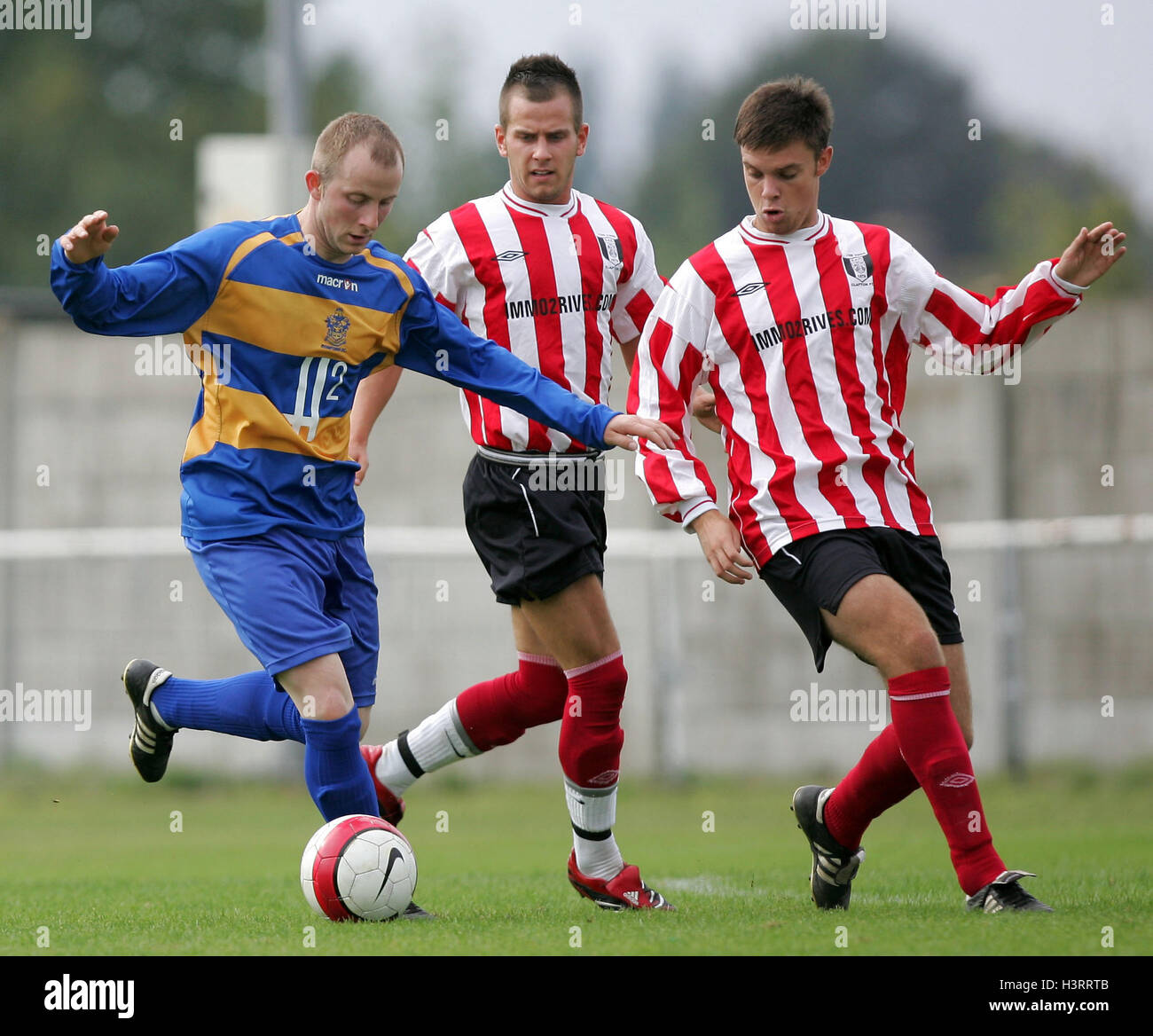 From left: C Foord of Romford, Neil Matthews and Craig Leader of ...