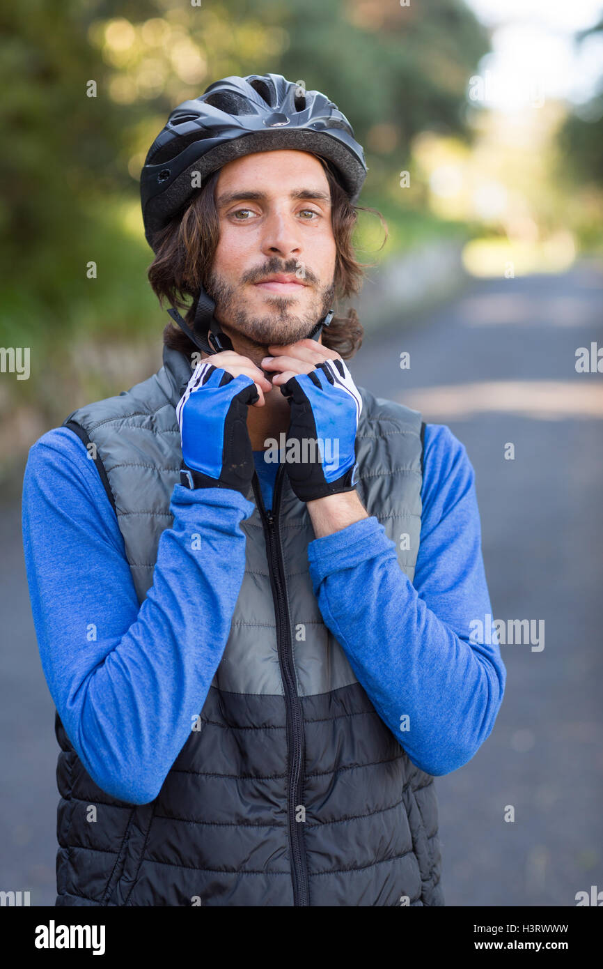 Person On Bike With Helmet at Stephanie Felder blog