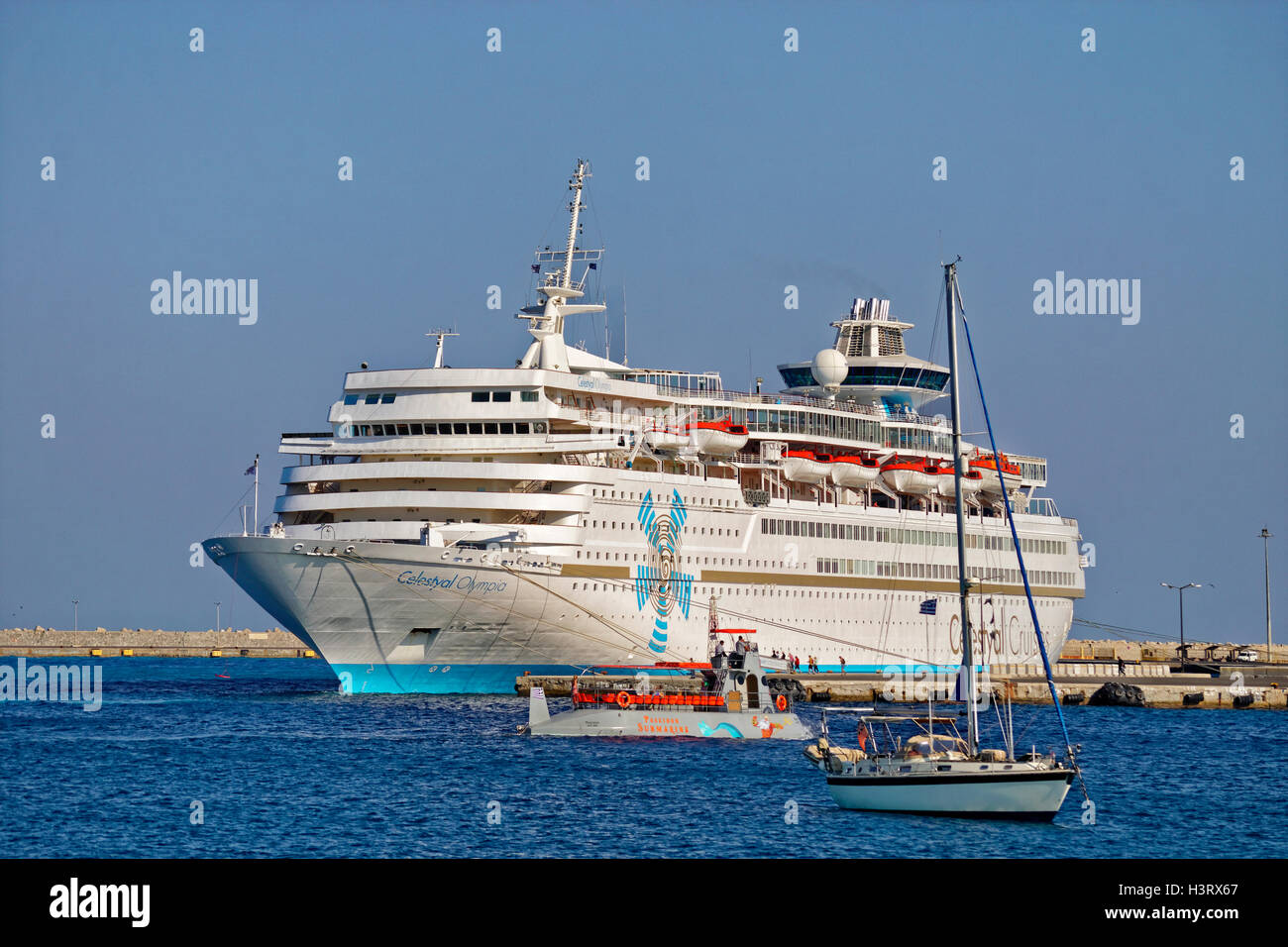 Celestyal olympia hi-res stock photography and images - Alamy