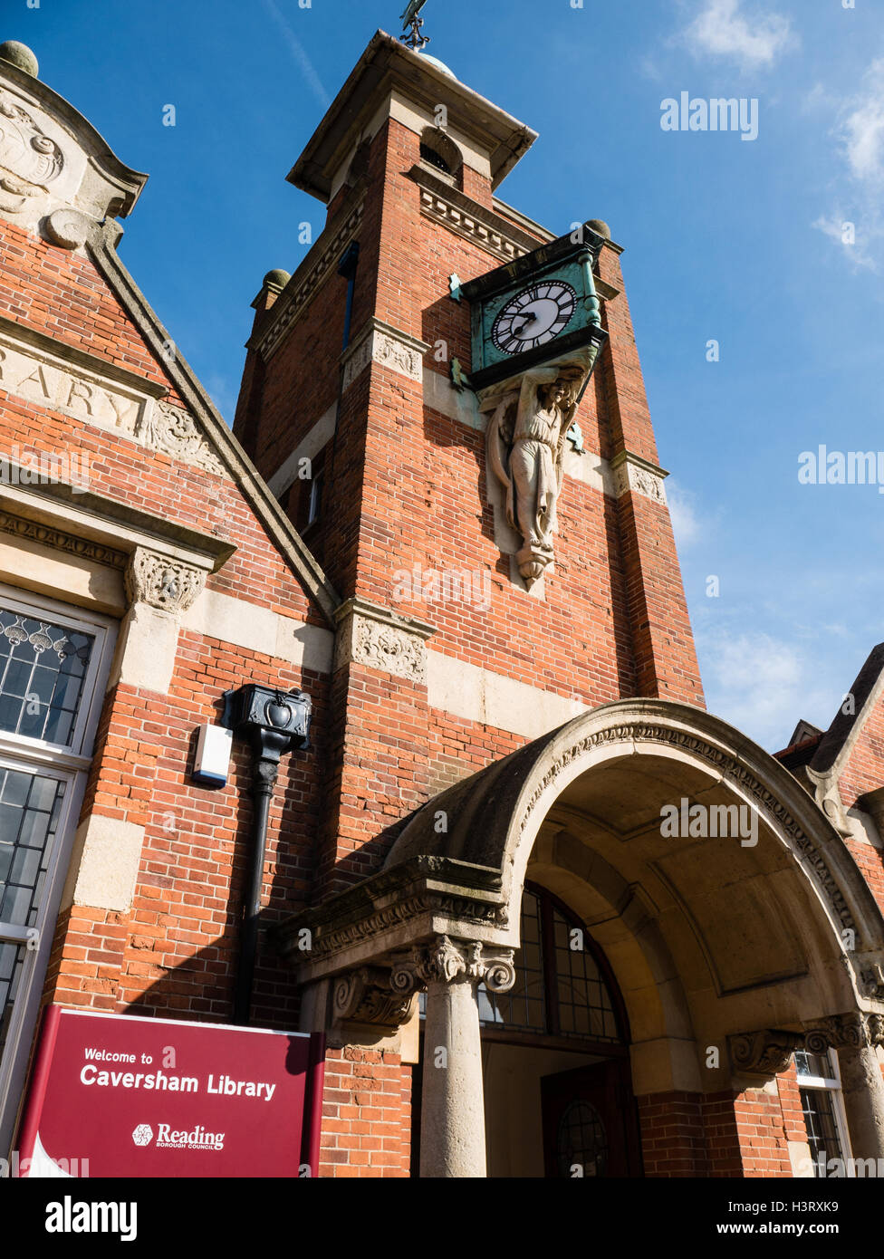 Caversham Library, Caversham, Reading, Berkshire, England, UK, GB Stock ...