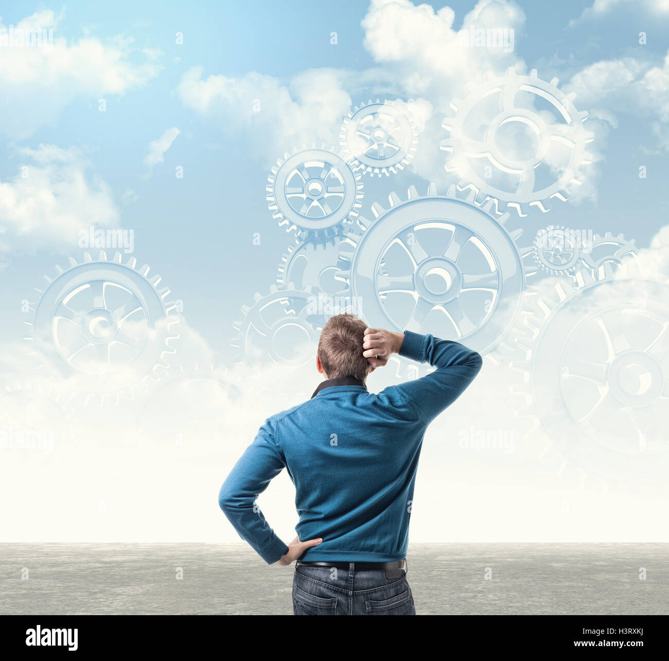 Gear thinking hi-res stock photography and images - Alamy