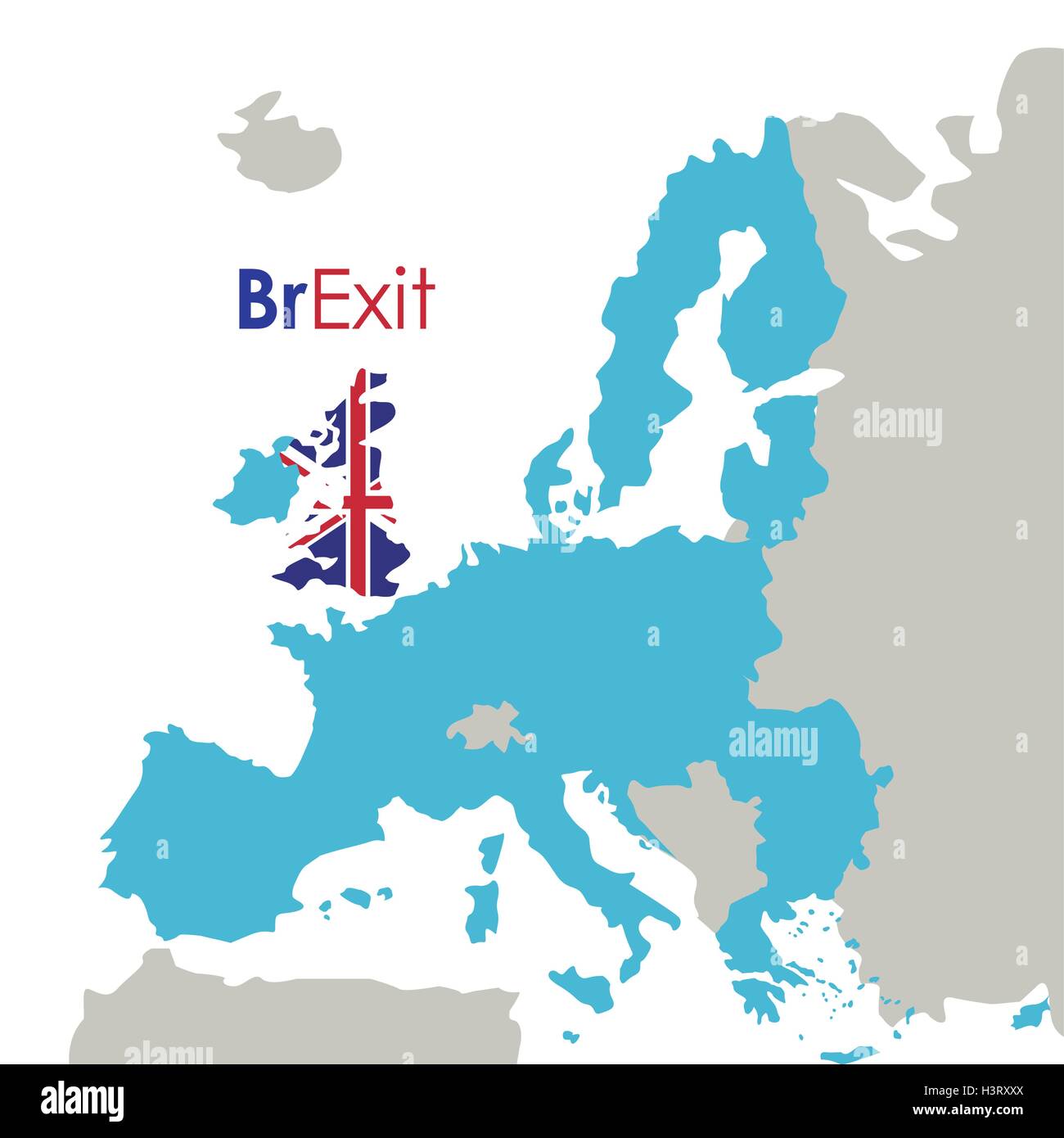 Uk flag independence map england Stock Vector Images - Alamy