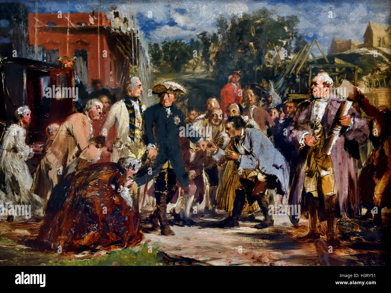 Frederick the great painting High Resolution Stock Photography and ...