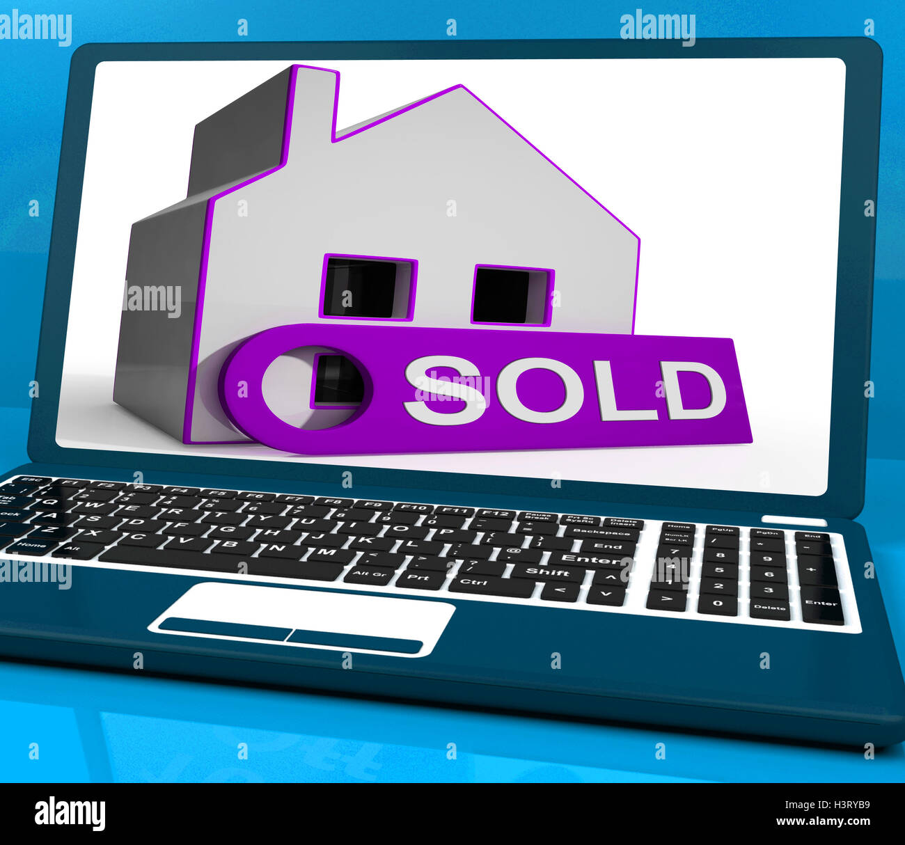 Home sold auction hi-res stock photography and images - Alamy