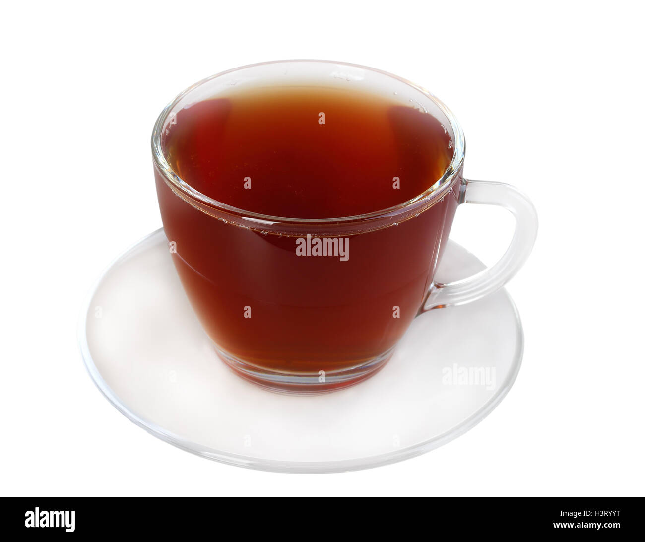 Cup tea saucer white background hi-res stock photography and images - Alamy