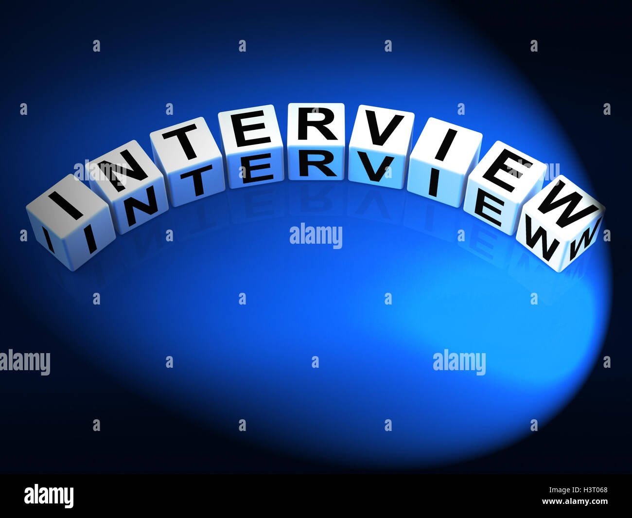 Interview Dice Mean Conversation or Dialogue When Interviewing Stock ...