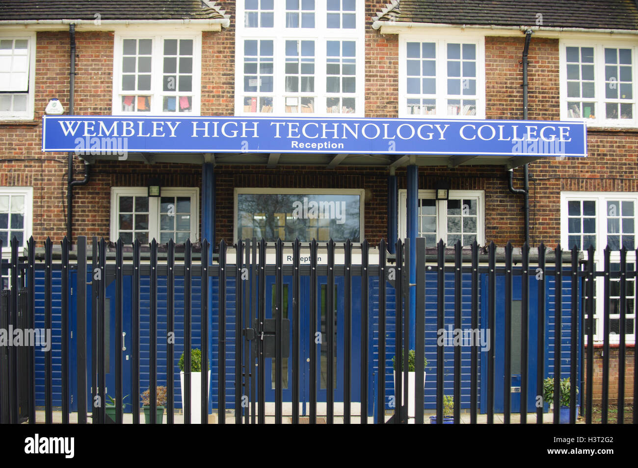 Wembley High Technology College Stock Photo - Alamy