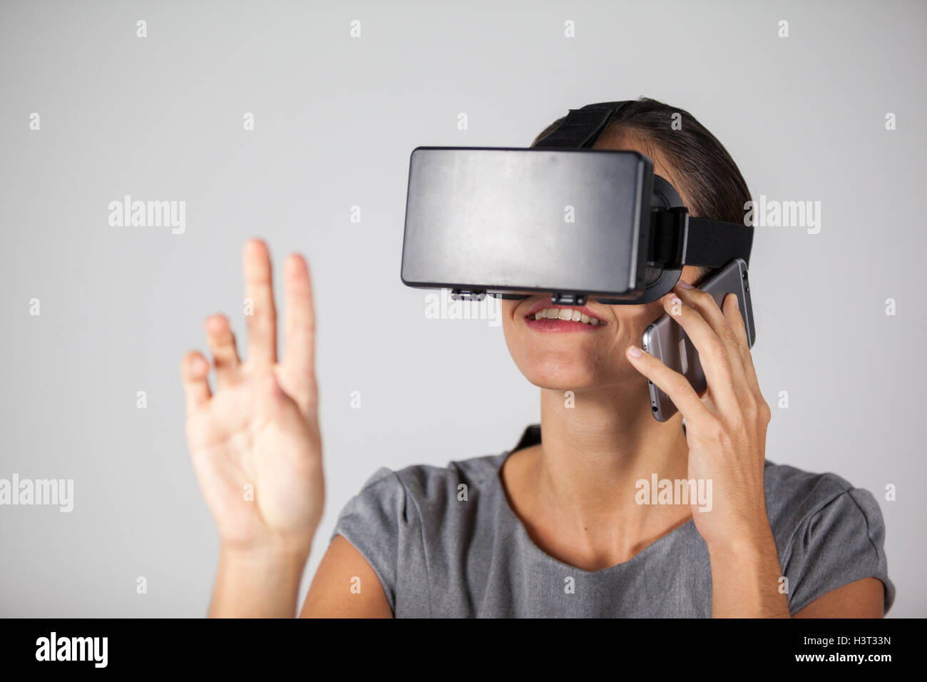 Talking virtual hi-res stock photography and images - Alamy
