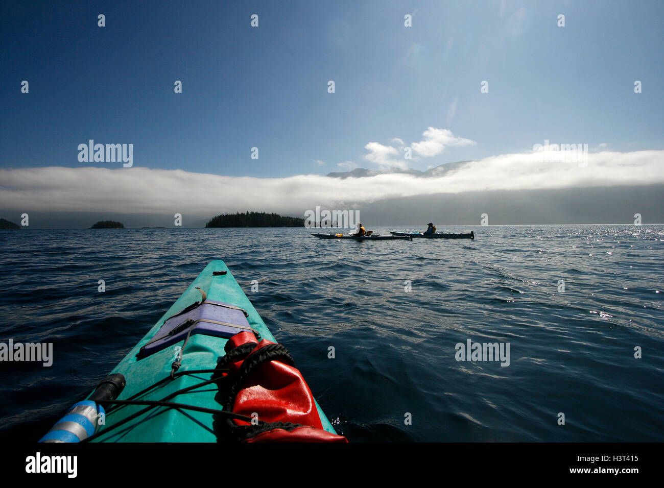 Meares island kayaking group hi-res stock photography and images - Alamy