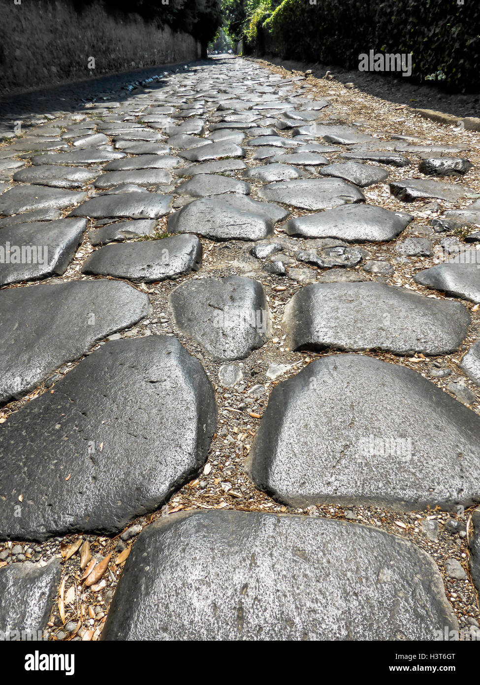 Appian Way Roman Road Stock Photo - Alamy