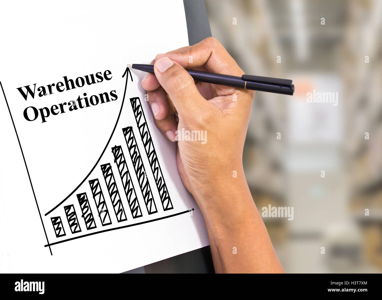 Graph warehouse hi-res stock photography and images - Alamy