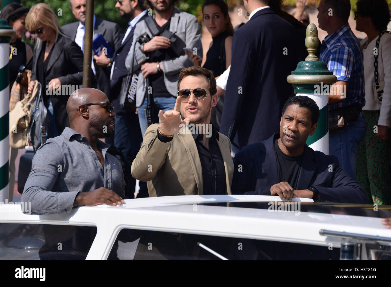 73rd Venice Film Festival - Celebrity Sightings Featuring: Denzel ...